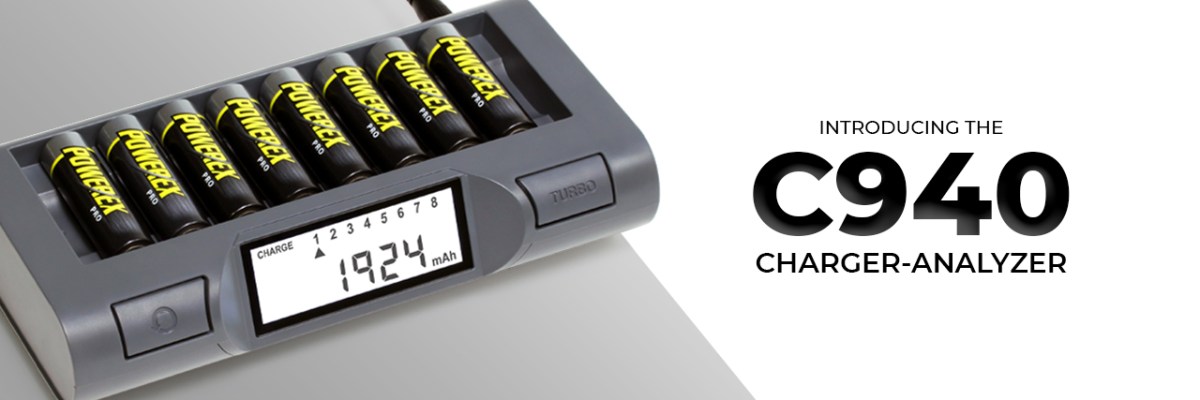 Press Release: New Powerex MH-C940 Charger-Analyzer